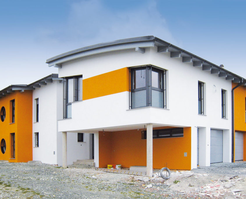Fassade Farblich Gestalten